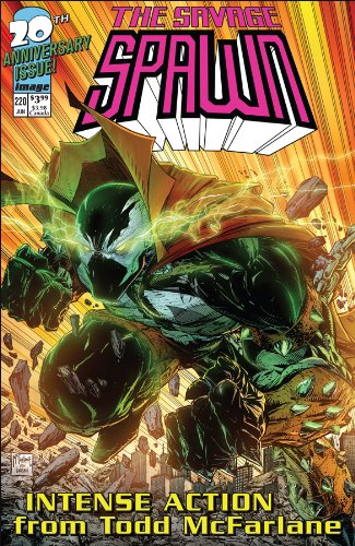Amazon.com: Spawn #220 "Savage Dragon Homage Variant": Carlton: Books