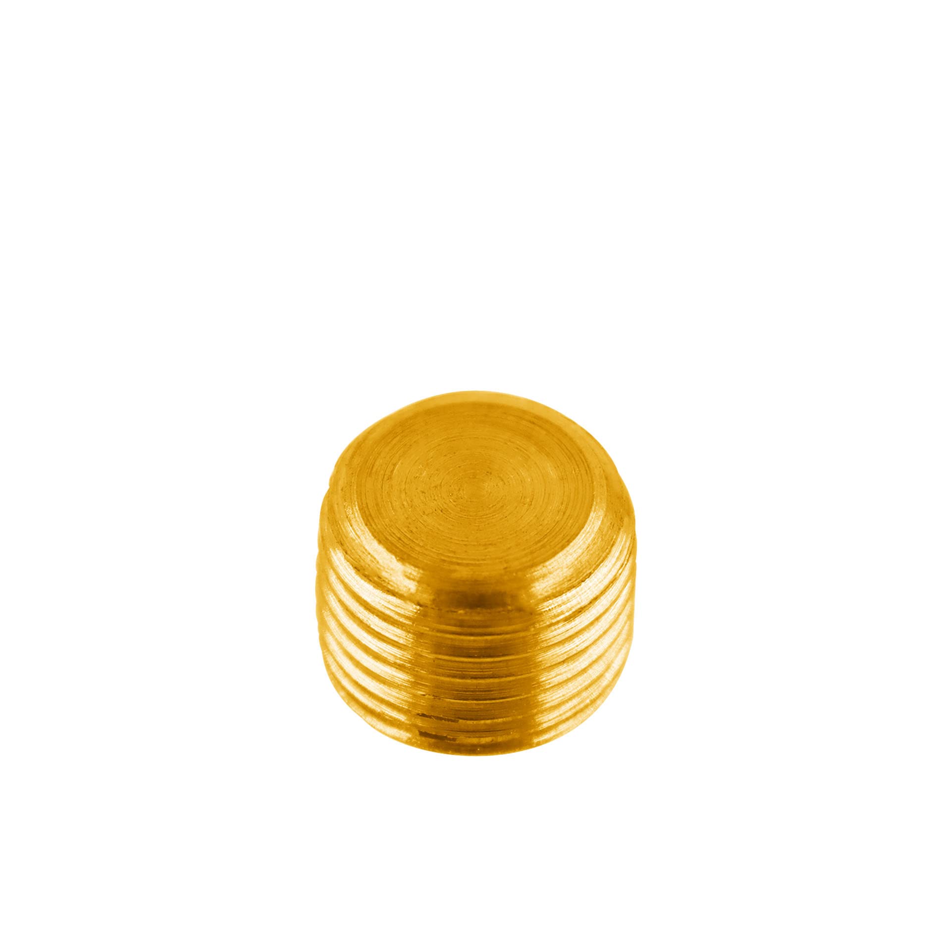 Brass Pipe Plug 5 Pack Brass 1/8" NPT Pipe Plugs - Countersunk Hex Head ...