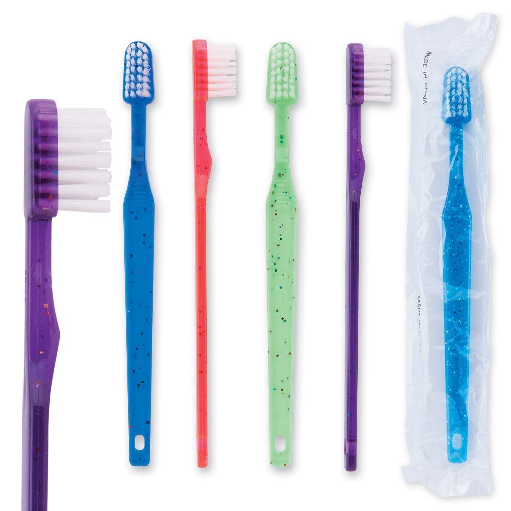 Amazon.com : Oraline Toddler Sparkle Toothbrushes - 144 per pack ...