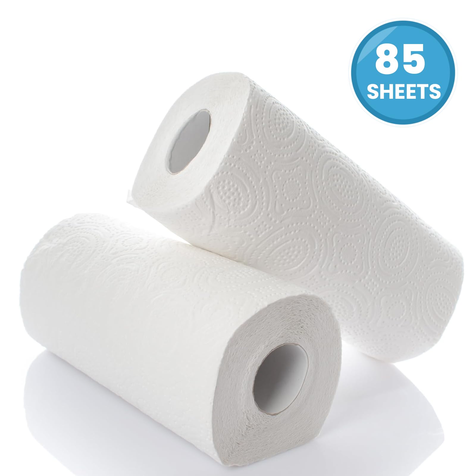 Snapklik.com : 2 Ply Premium Paper Towels /85 Sheets Per Roll/Double Rolls