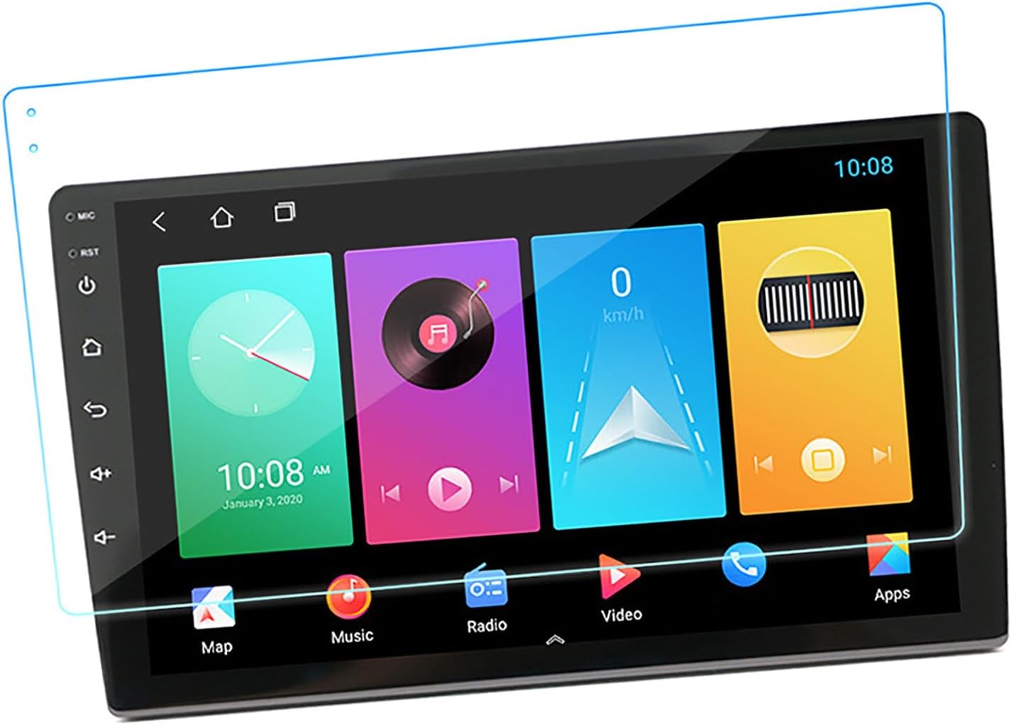 Amazon.com: UPALDHOU Navigation Screen Protector 10 Inch 9 Inch Car ...