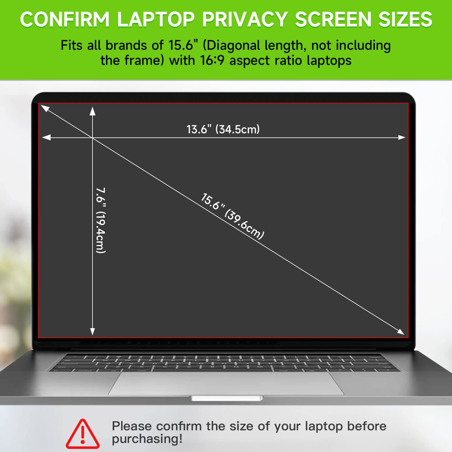 ANTOGOO V Inch Laptop Privacy Screen Filter, Eye , 57% OFF