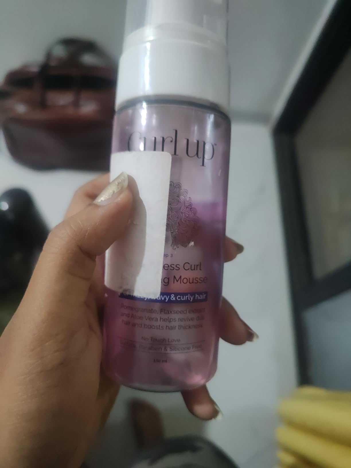 Buy Curl Up Weightless Curl Enhancing Mousse | Wavy & Curly Hair Mousse ...