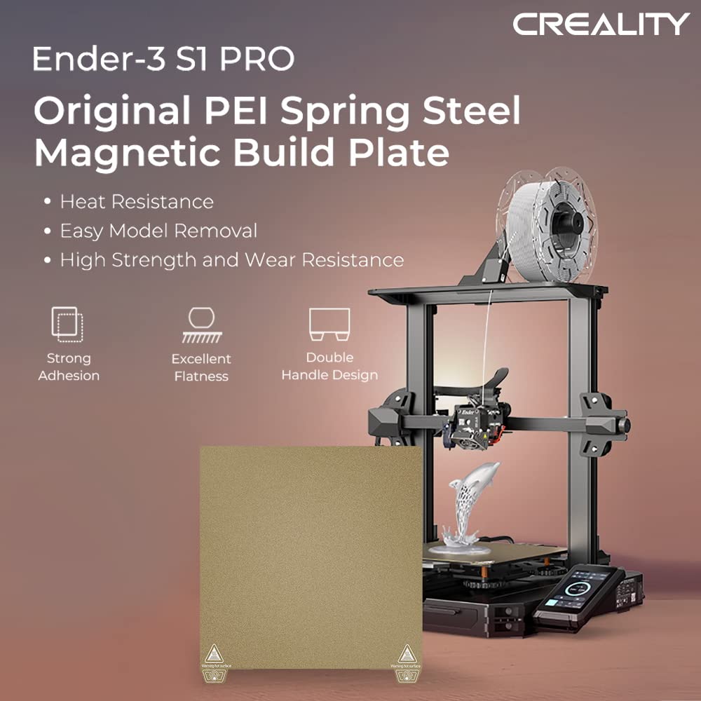 Snapklik.com : Ender 3 S1 Pro Build Plate, Original PEI Print Platform ...
