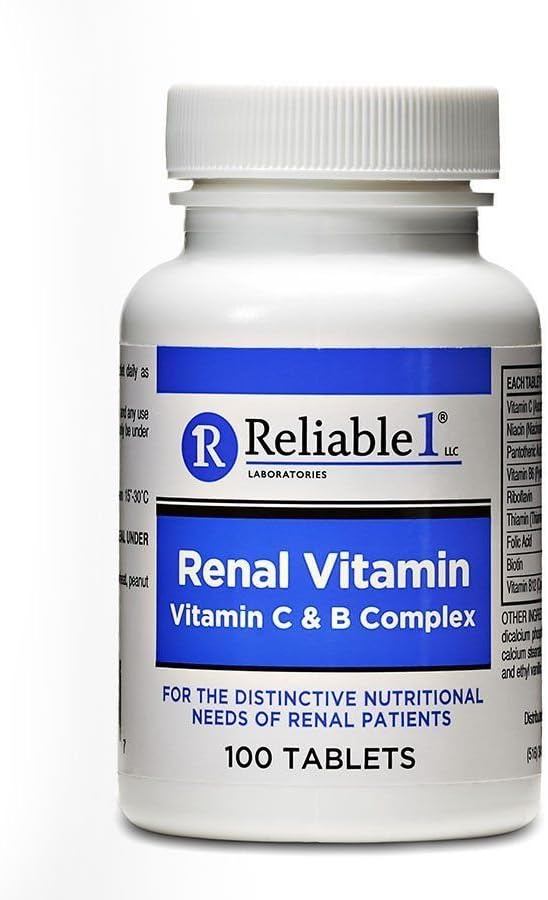 Amazon.com: Rena-Vite Tablets, 100 Count per Bottle (3 Pack) : Health ...