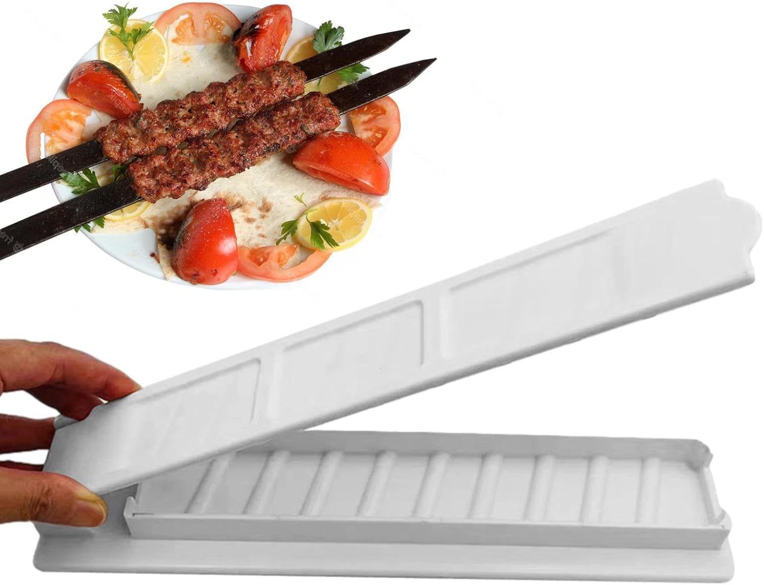 Kebab-Maker Und Kabob-Spieße, Grill-Kebab-Maker Mit Spießen Und ...