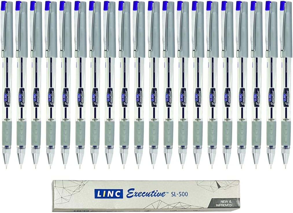 Linc Ocean Classic 0.55mm Gel Pen | Green Ink | Set Of 10 : Amazon.in ...