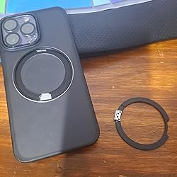 Amazon.com: TORRAS 360°Rotatable Ring for iPhone 15 Pro Case, Compatible with MagSafe 15 Pro ...