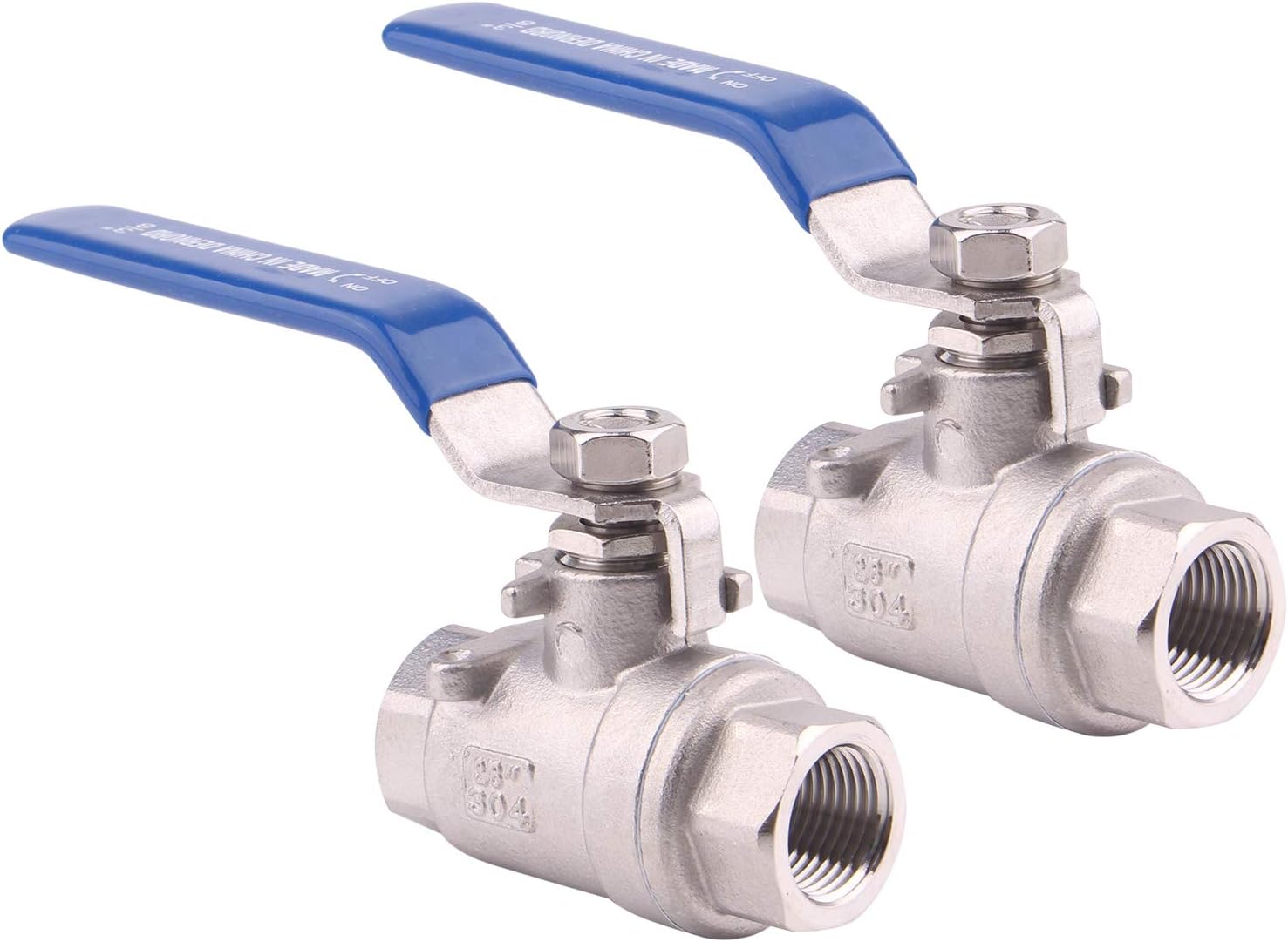 Amazon.com: Joywayus Brass Heavy Duty Ball Valve 3/8" NPT Female x 3/8 ...