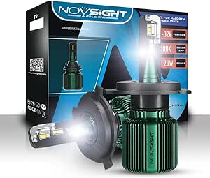 Novsight Genuine Specialty Store, H4 Hi/Lo Integrated LED Headlight ...
