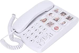 Amazon.com: Large Button Phones, No Battery Required, Plug and Play, Prestored Numbe Convenient ...