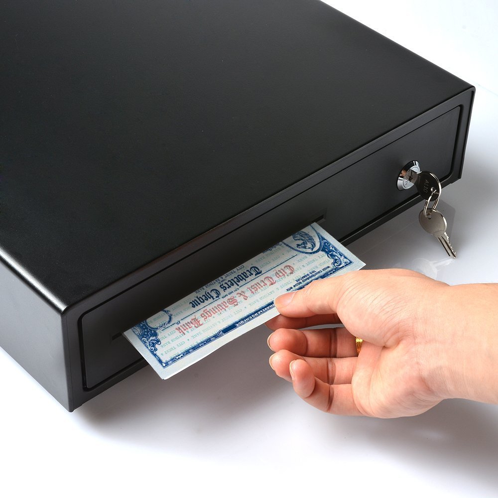 Buy Cash Register, AGPtek Electronic Heavy-Duty Register Drawer,RJ11 ...