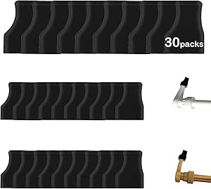 Amazon.com: Coffee Syrup Pump Tip Cap Covers 30pcs, Universal Syrup ...