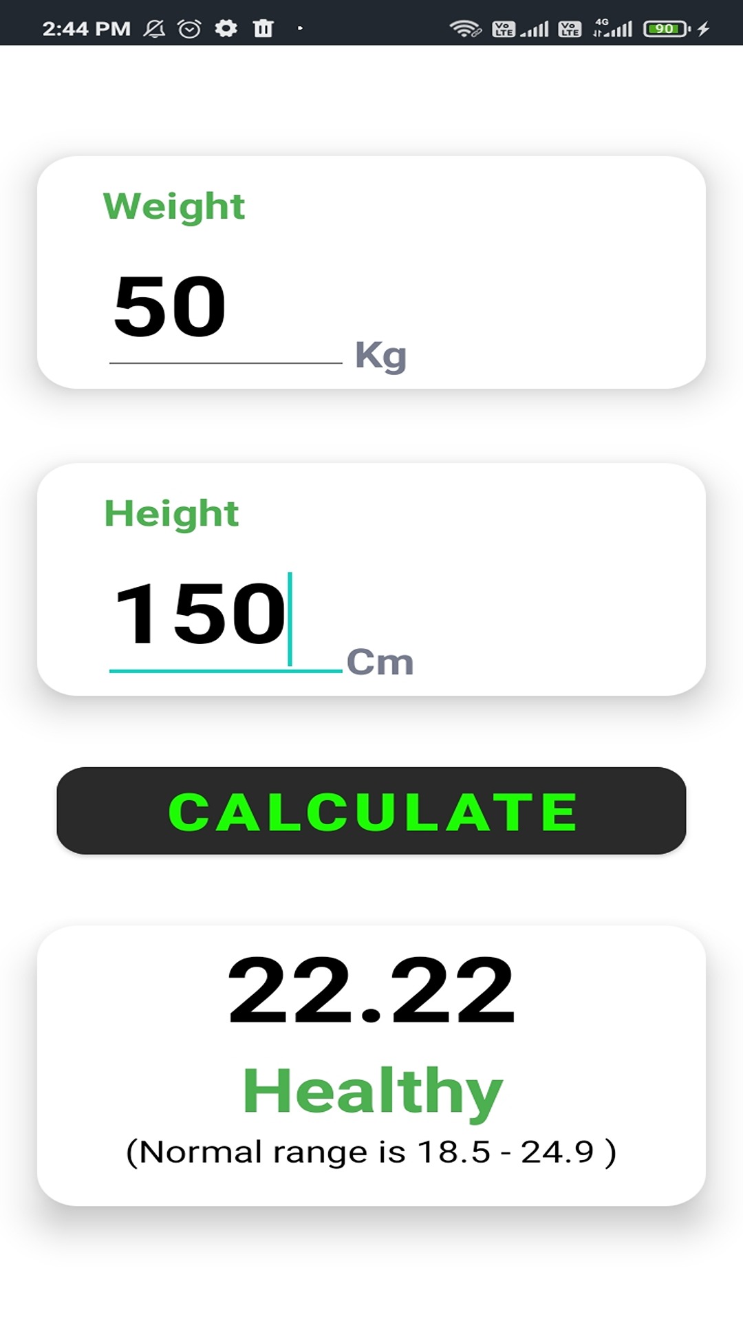 BMI Calculator - App on Amazon Appstore