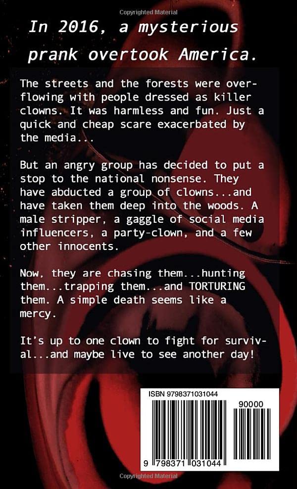 Snapklik.com : The Clown Hunt: An Extreme Horror Novel