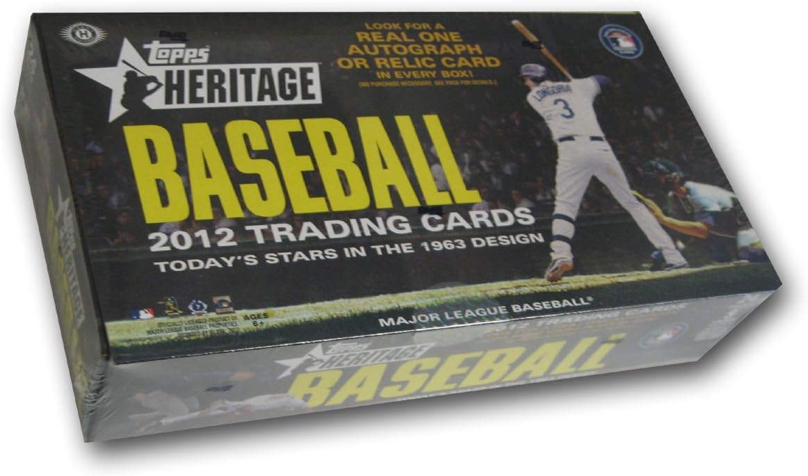 Amazon.com : MLB 2012 Topps Heritage (Pack of 24) : Sports Memorabilia ...