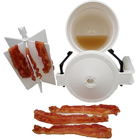 Amazon.com: Microwave Bacon Cooker - The Original Makin Bacon Microwave ...