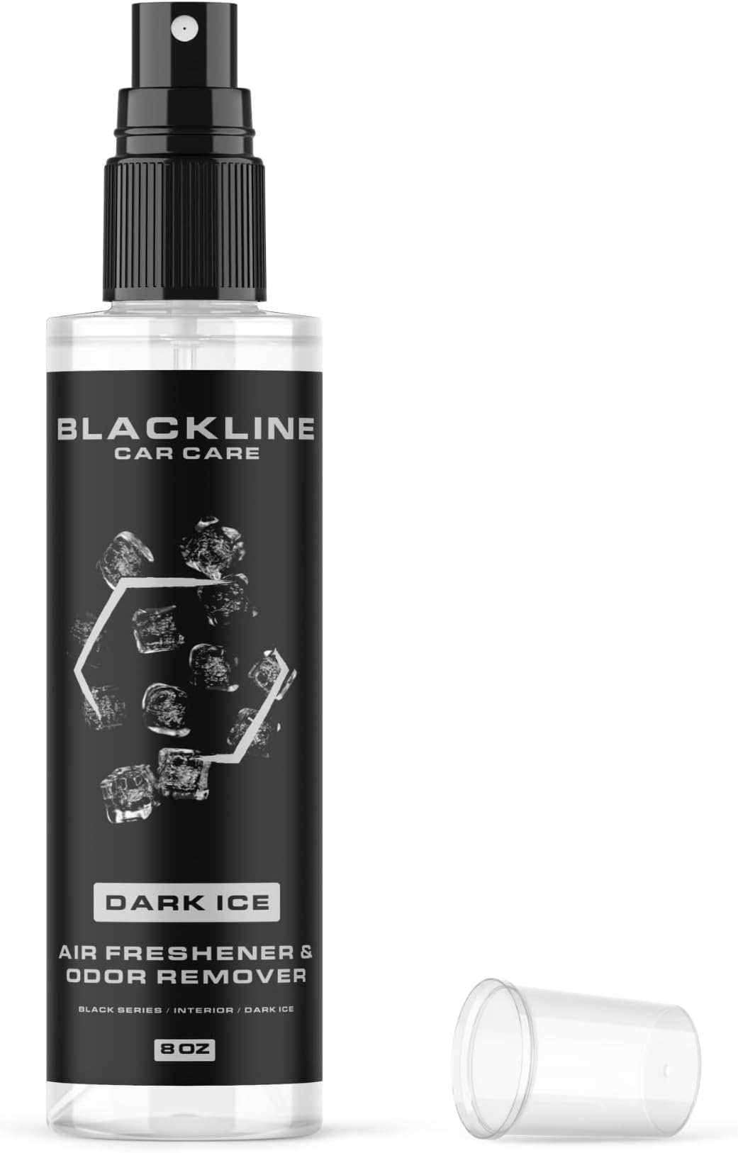 Amazon.com: Blackline Car Care - Dark Ice Car Air Freshener, Long ...