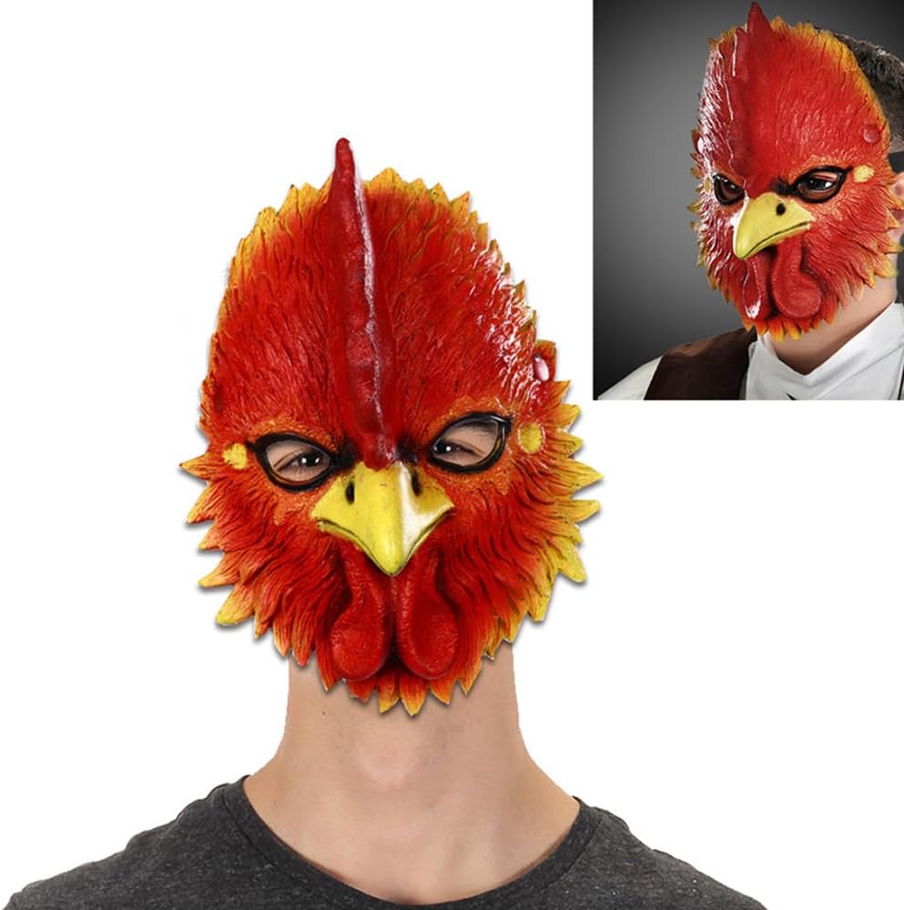 Amazon.com: GOODKSSOP Ultra-light Cosplay Animal Red Chicken Rooster ...