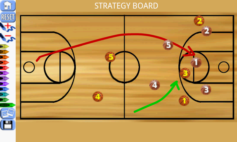 Animated Basketball Plays