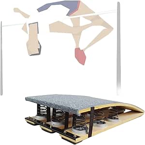 Amazon.com: LXLZYXSF Vault High Jump Springboard Curved Ramp Design ...