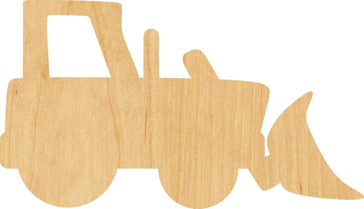 Amazon.com: Bulldozer #0172 Laser Cut Out Wood Shape Craft Supply ...