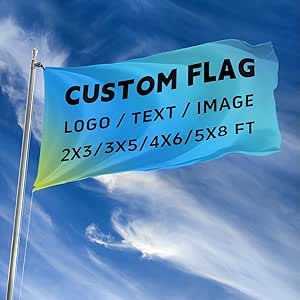 Amazon.com : Custom Flag Customized Outdoors Decoration Flags ...