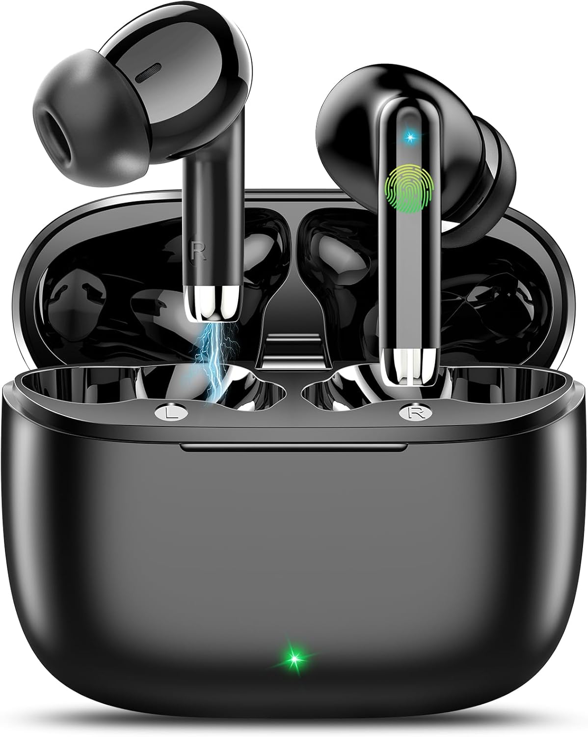 Amazon.com: Wireless Earbuds, Bluetooth 5.4 Headphones Deep Bass Stereo ...
