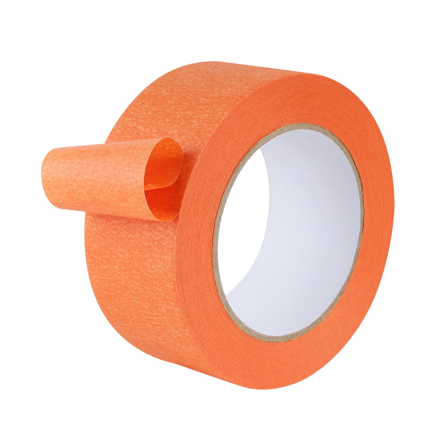 Lichamp Wide Orange Painters Tape 2 inch, 1pc Medium Adhesive Orange ...