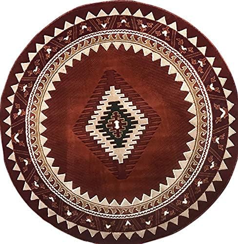 Amazon.com: Kingdom Southwest Native American Round Indian Berber Beige ...