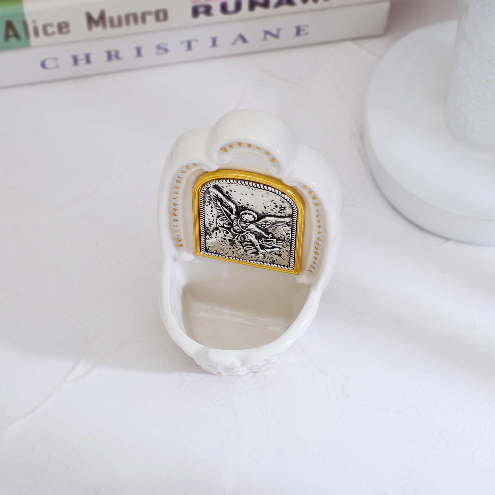 Snapklik.com : Saint Michael The Archangel Holy Water Fonts For Home ...