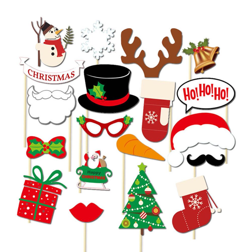 Snowman Photo Booth Props