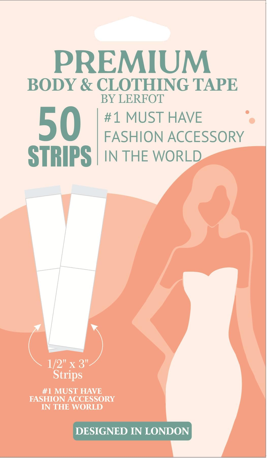 LERFOT Double Sided Tape for Fashion, Clothing and Body |Invisible ...