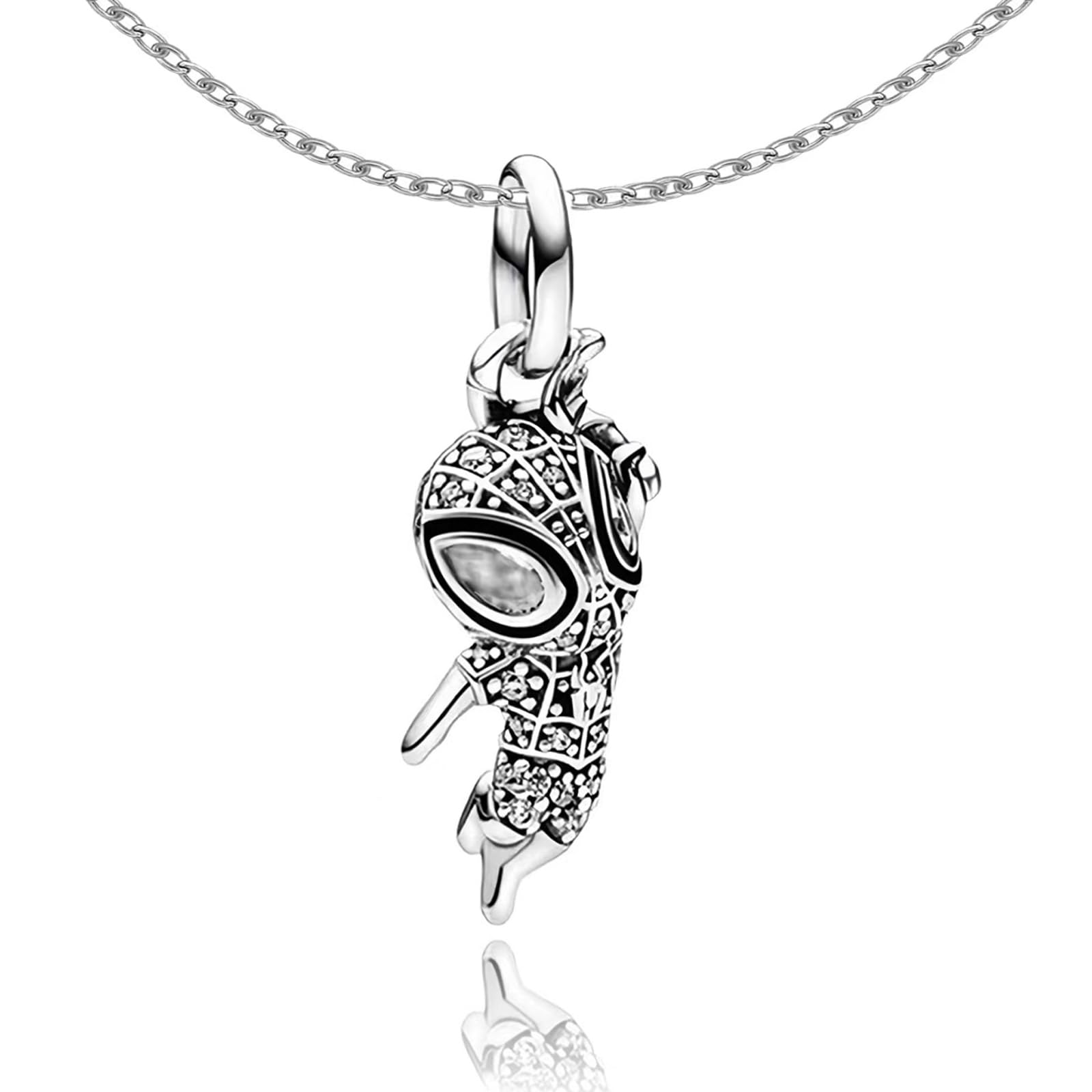 Amazon.com: RZCXBS Spider Man Pendant Necklace for Men and Women ...