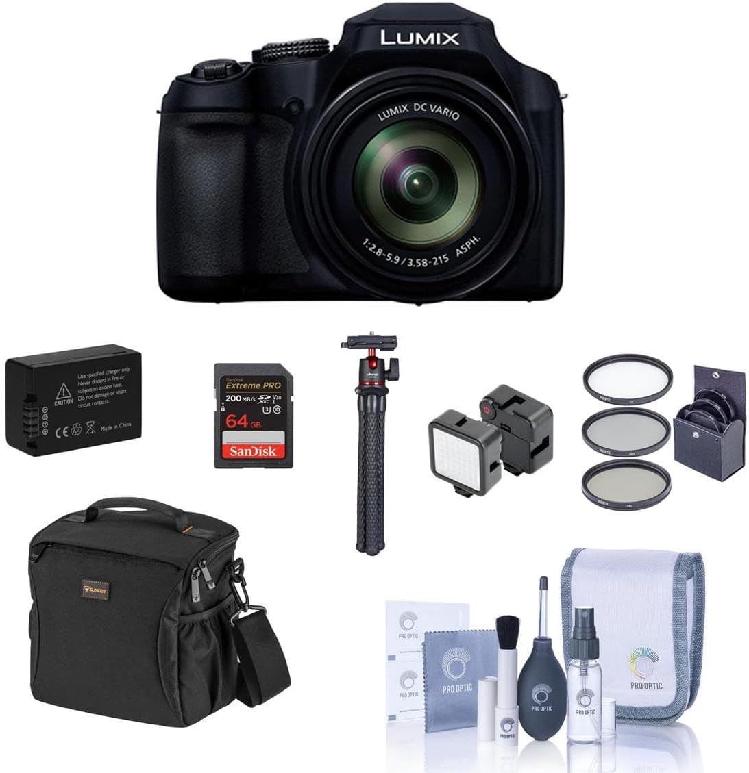 Amazon.com : Panasonic LUMIX ZS99 30x Zoom Point Compact Digital Camera ...