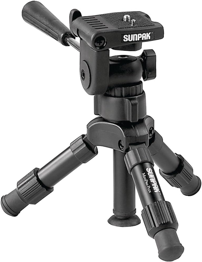 Amazon.com : T1) QSX MINI PRO PLUS : Sunpak Minipro Plus Tripod With ...