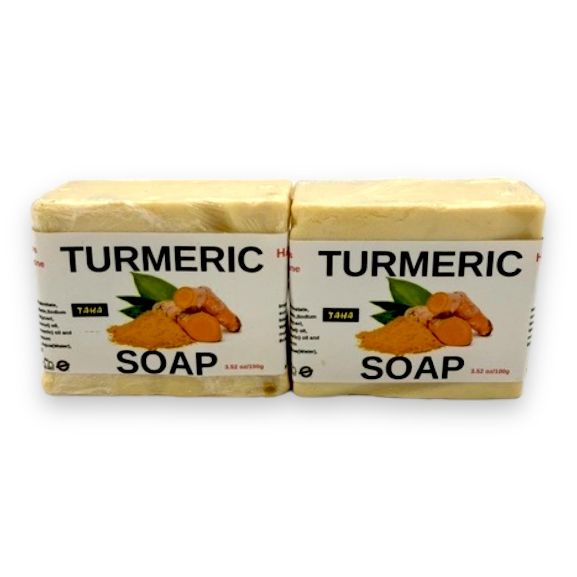 Amazon.com : Taha Turmeric Soap Bar Hand made & Moisturizing, Cleansing ...