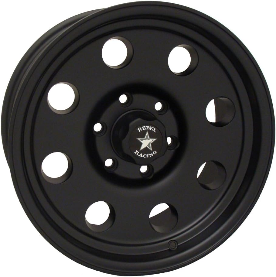 Amazon.com: Rebel Racing Sahara 16x10-25mm 8x170 130.81 Matte Black ...