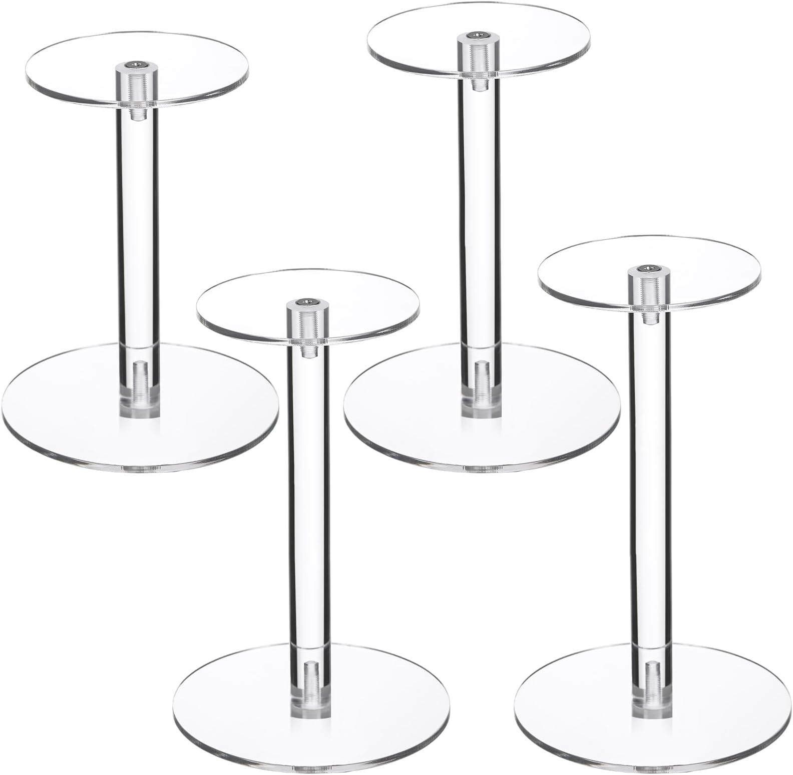 Amazon.com: MyGift 3 Inch Clear Acrylic Jewelry Display Riser, Retail ...