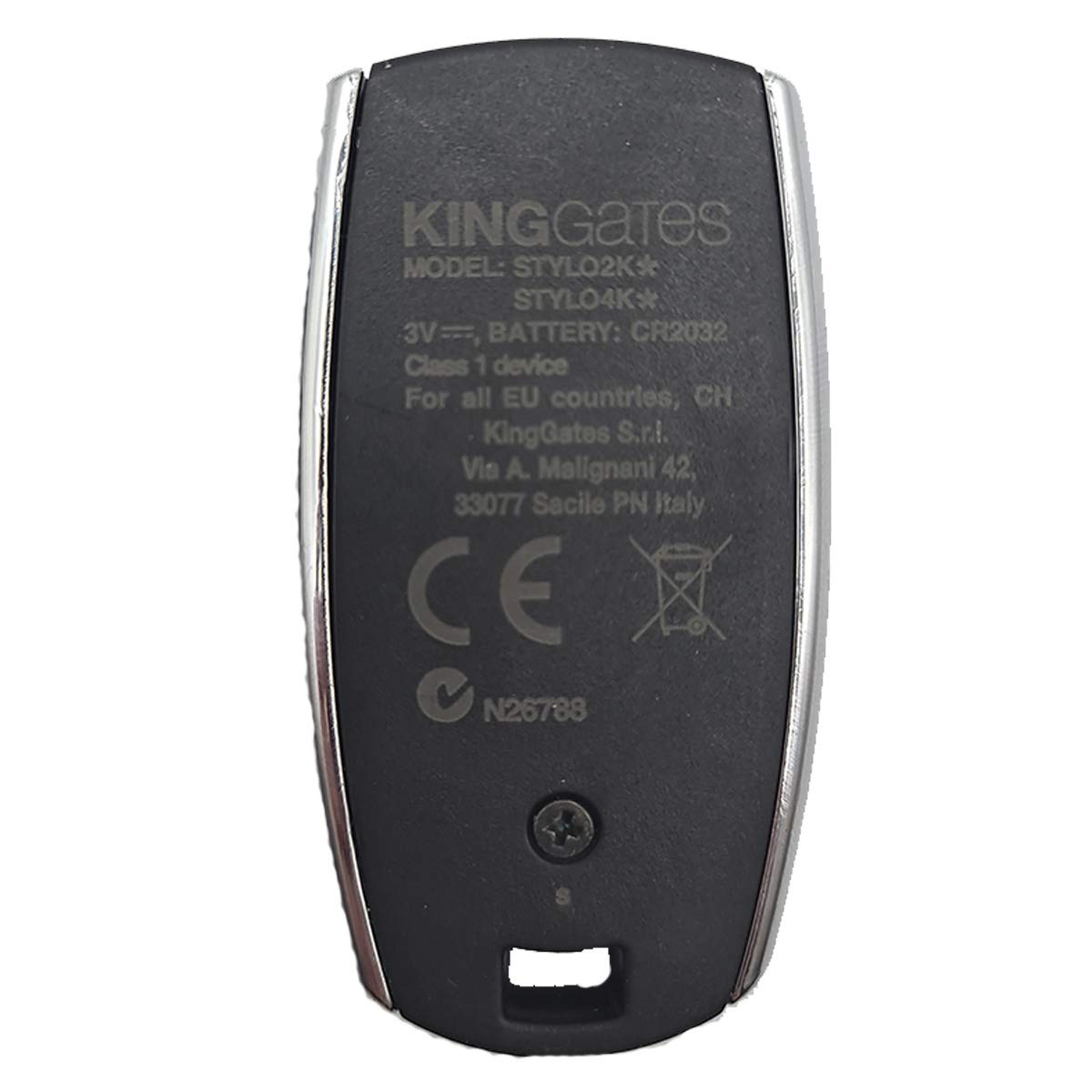 KING GATES STYLO4K Garage Control Frequency 433MHz 4 Buttons – BigaMart