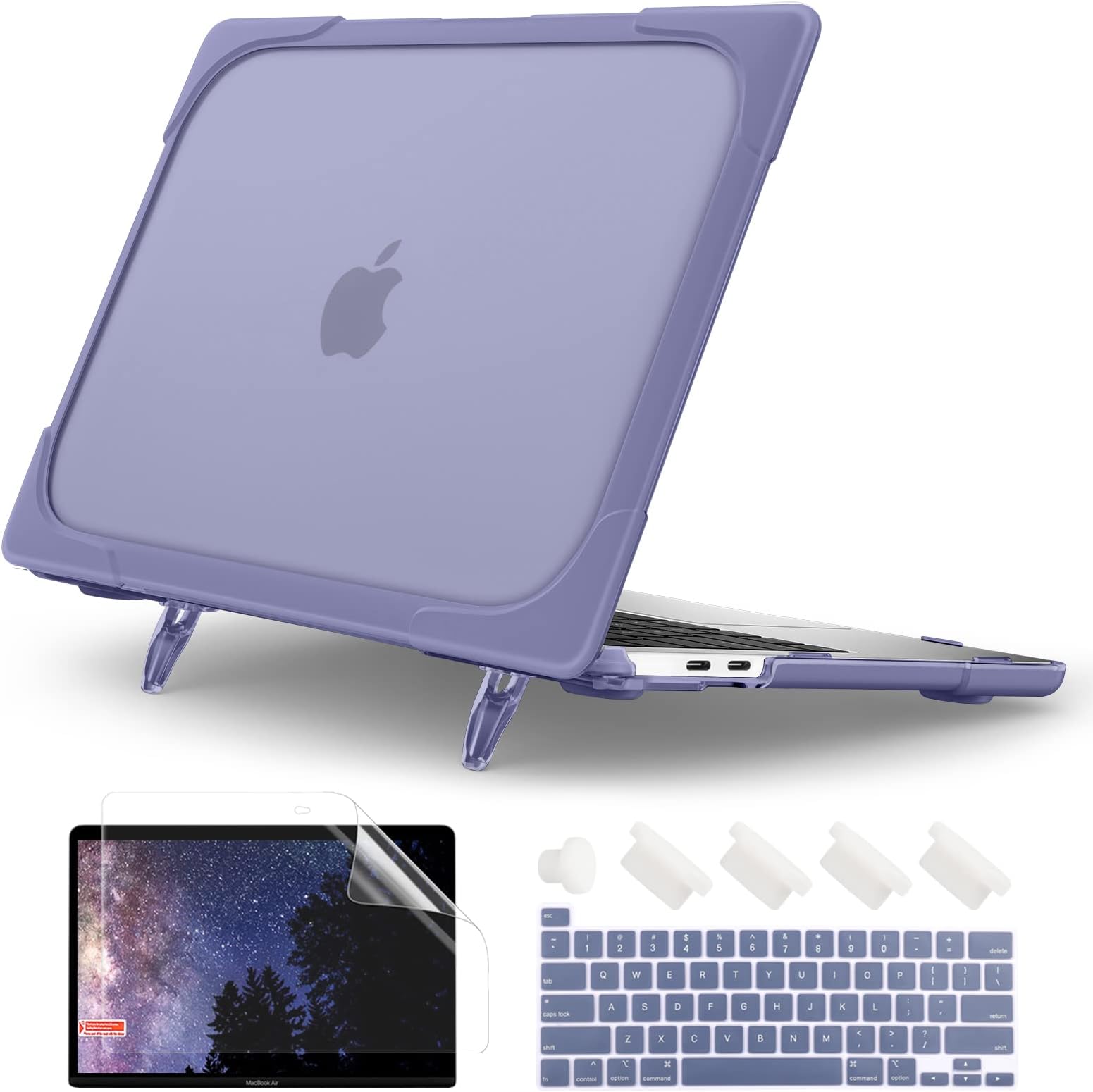Amazon.com: Batianda Shockproof Hard Case for MacBook Pro 13 Inch 2020 ...