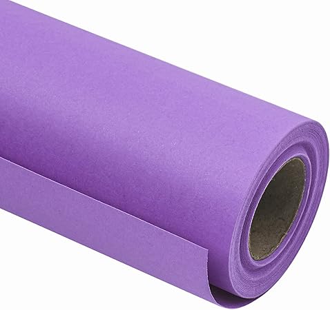 Amazon.com: RUSPEPA Dark Purple Kraft Paper Roll - 18 inches x 100 feet ...