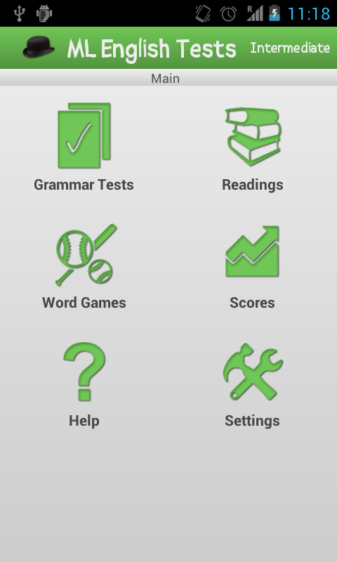Mobile Learning: English Test - App on Amazon Appstore