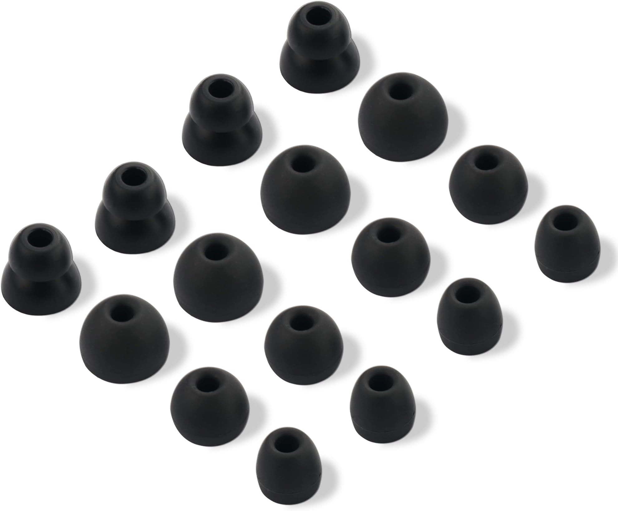 Amazon.com: HiFiGo DUNU S&S Earbud Tips for 4.0mm-6mm Nozzle, Silicone ...