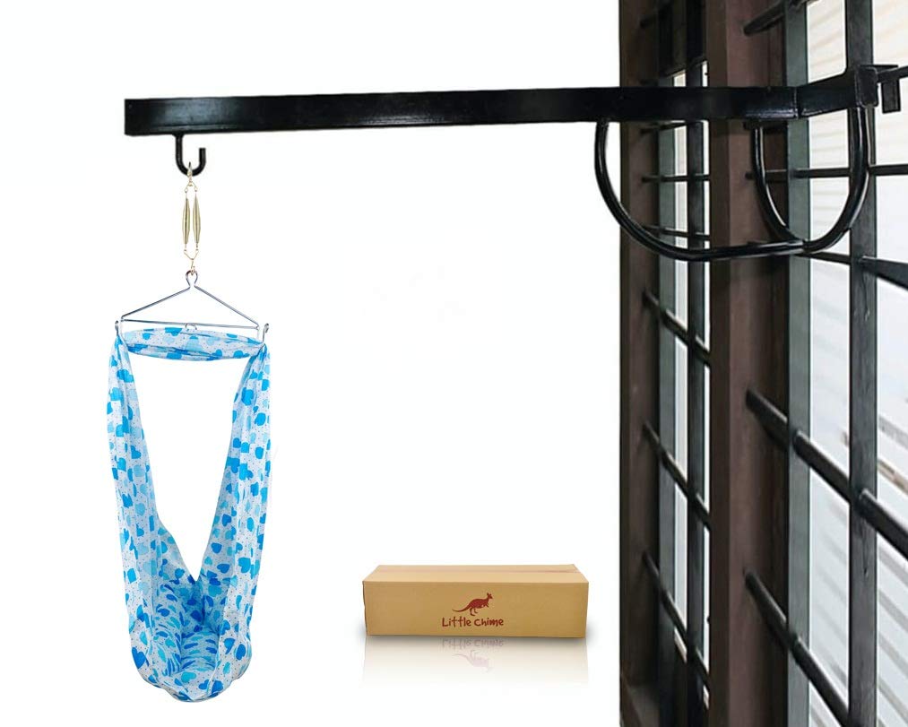 Little Chime New Born Baby Window Cradle Hanger/jhula/jhoola/Cot Metal ...