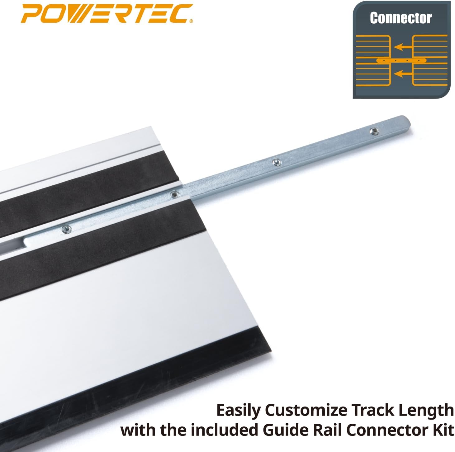 POWERTEC 110 Track Saw Guide Rail Joining Set for Australia | Ubuy