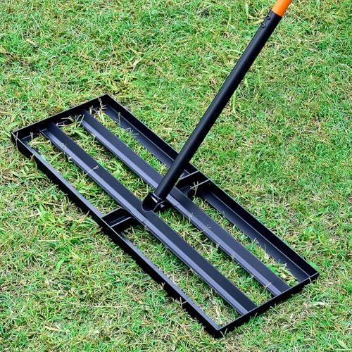 Amazon.com : Lawn Leveling Rake, 30''x10'' Leveling Rake, 78 inch ...