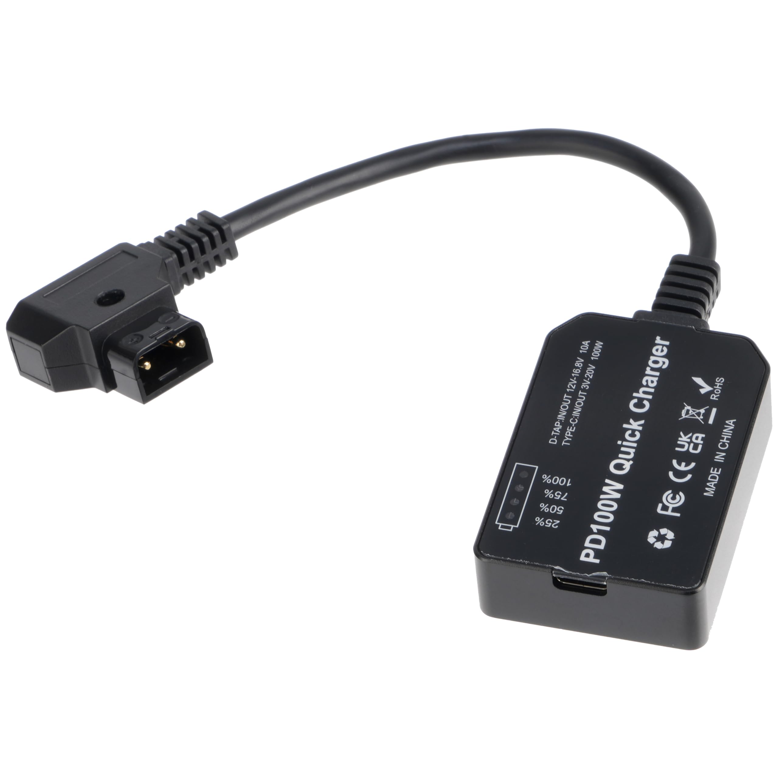 Amazon.com : Foto4easy D-Tap Charger Adapter for V Mount Battery/V-Lock ...