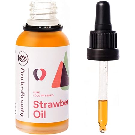 Amazon.com: STRAWBERRY SEED OIL ORGANIC. 100% Pure Moisturizer/ Natural ...