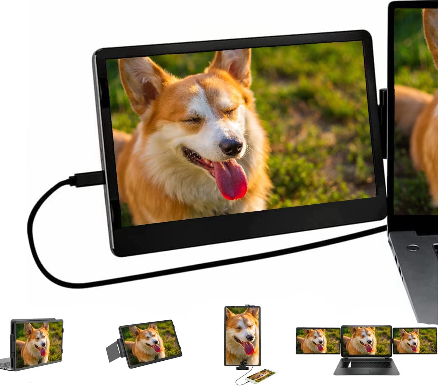 Amazon.com: Hopeup [US Warehouse] 11.6” Laptop Screen Extender ...